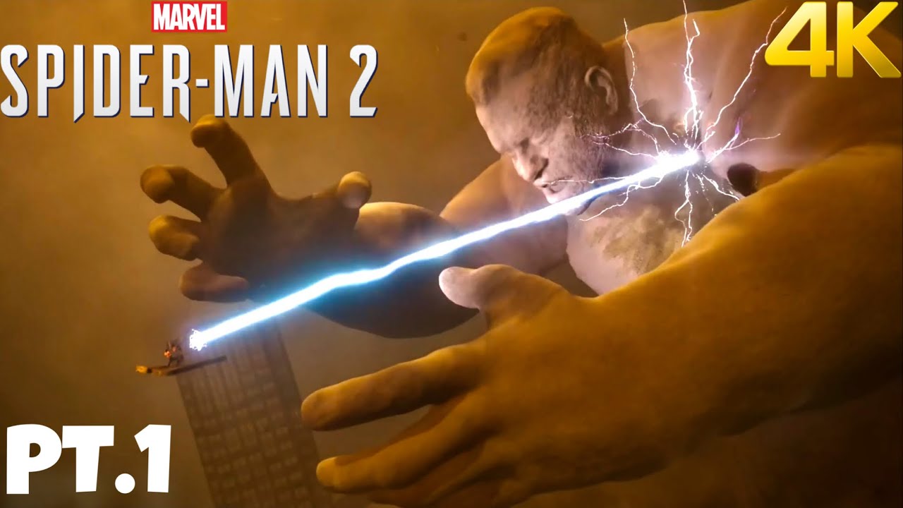 Marvel’s Spider-Man 2 PS5 | Spider-Man vs Sandman - Pt1 (4K 60fps ...