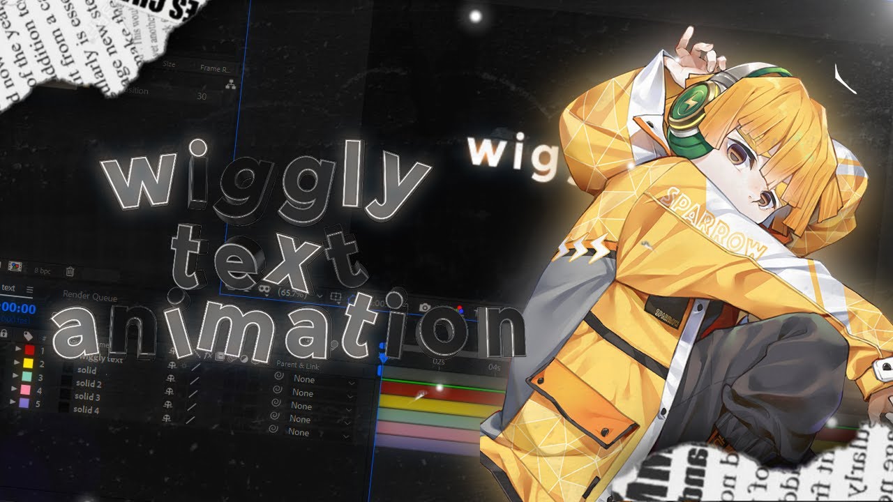 Easy Wiggly Text Animation [After Effect] Tutorial Bahasa Indonesia ...