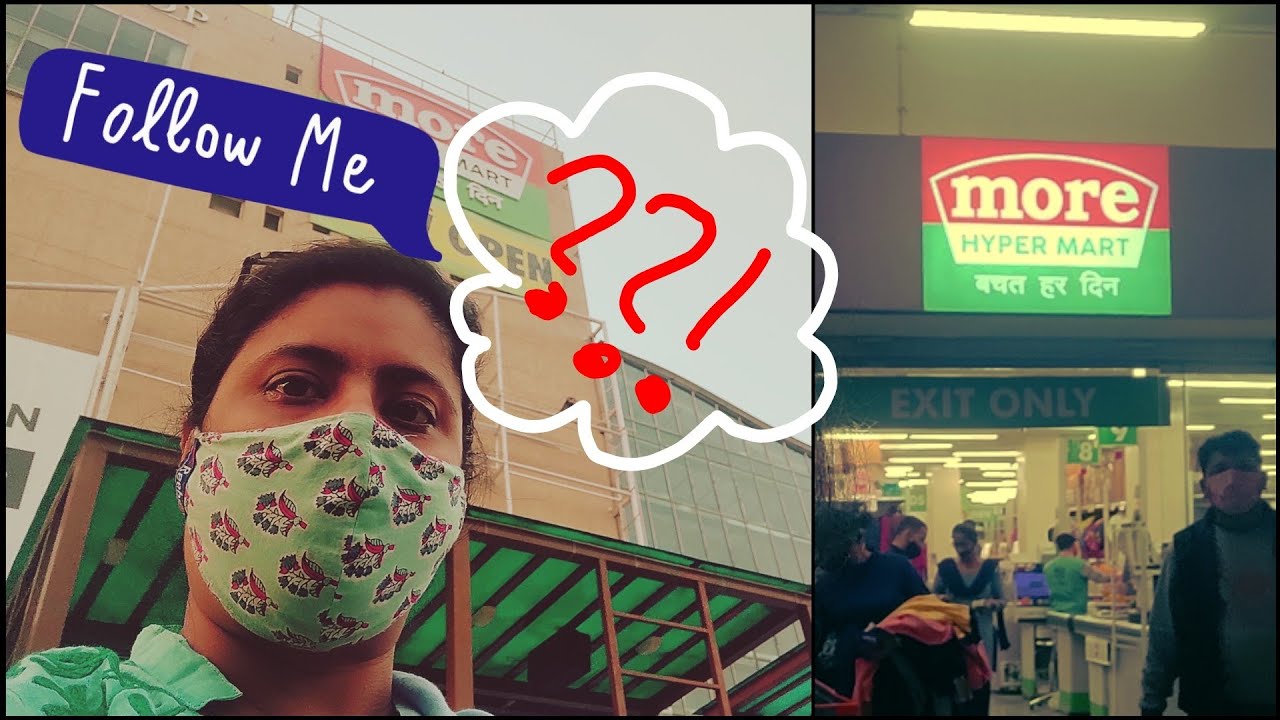 More Hyper Mart at EDM Kaushambi. Shopping vlog. East Delhi Mall review ...