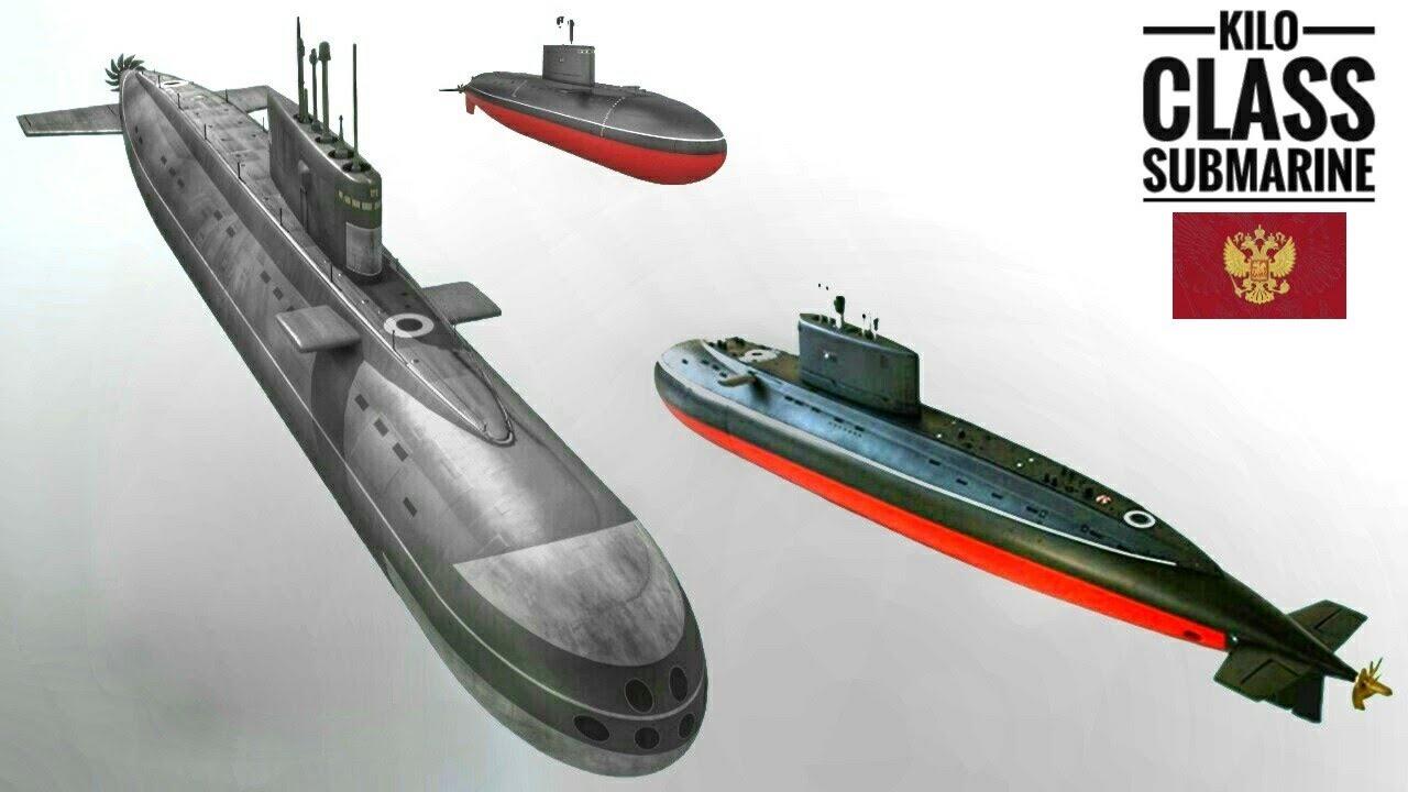 This Submarine Is The Most Used In The World - Kilo Class Submarine ...