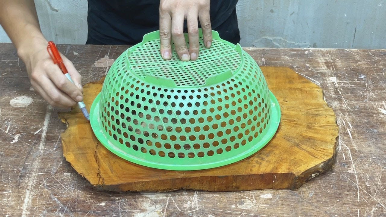 Unique DIY Woodworking Design Project // Make A Wooden Clock From ...