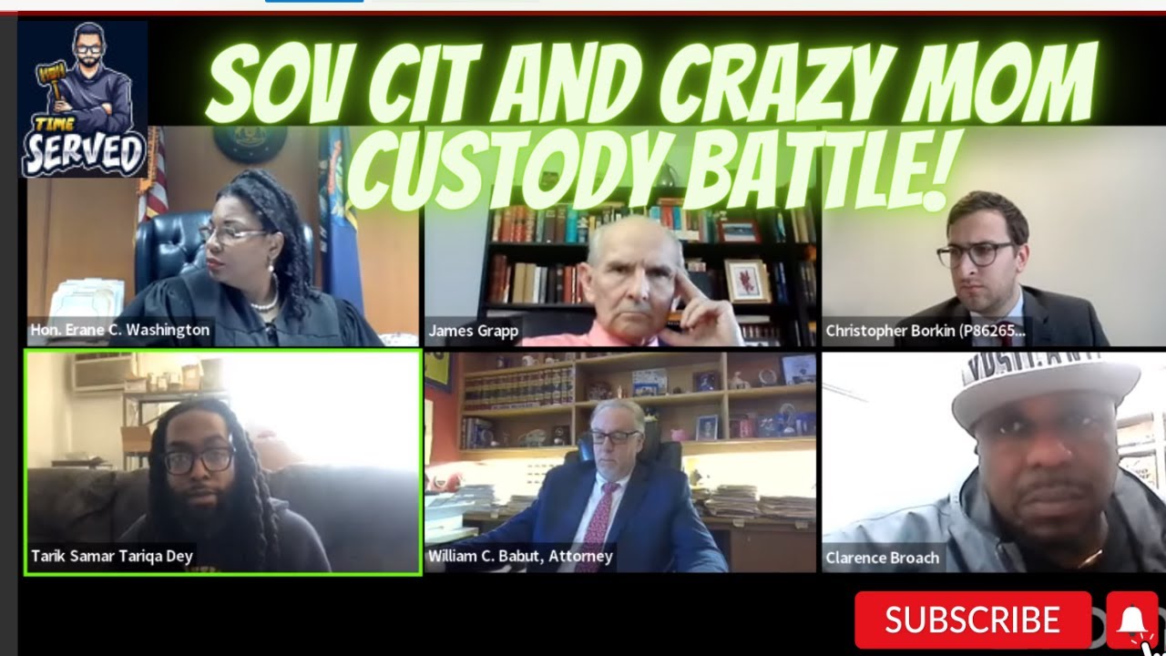 Sov Cit & Crazy Custody You Can't Miss This! #court #judge #funny # ...