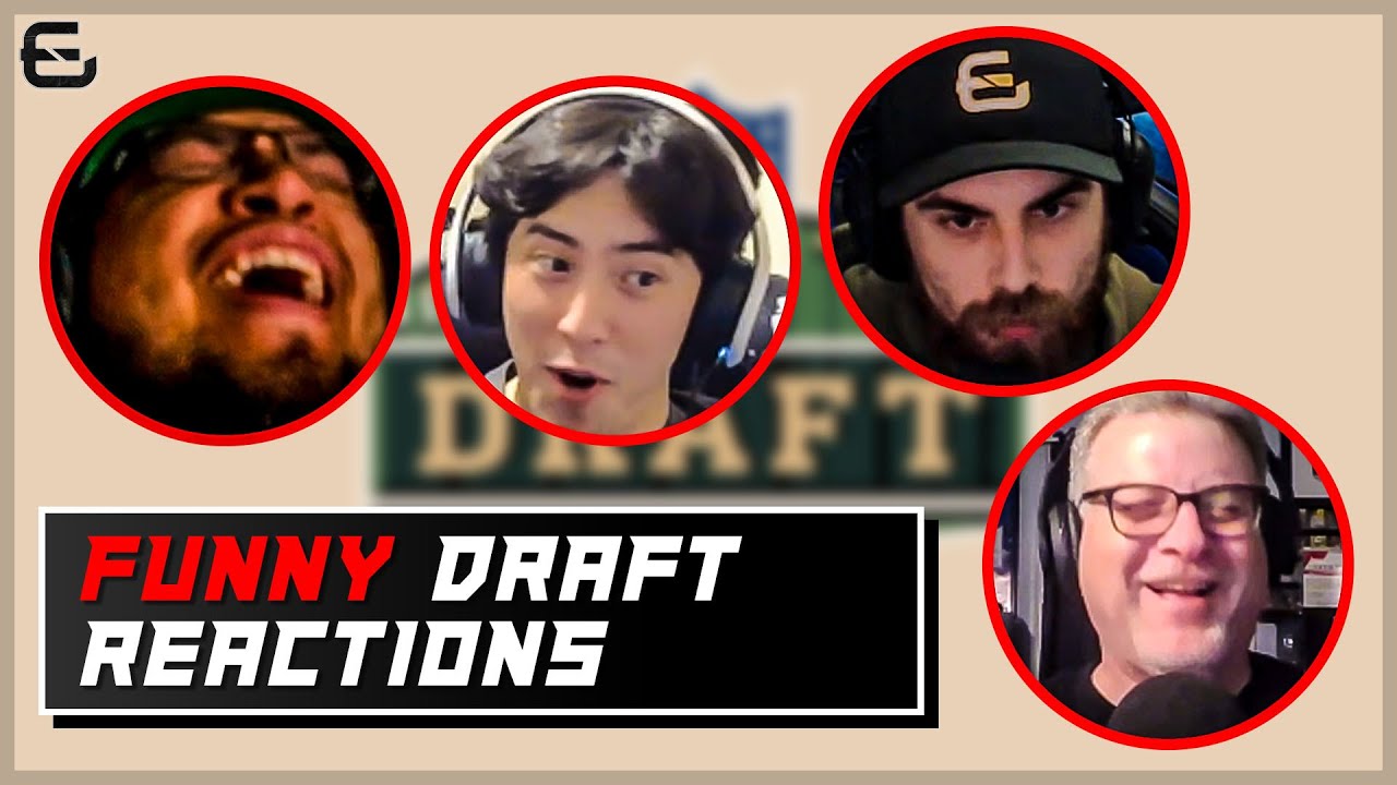 Funny Reactions to 1st Round Picks in the 2025 NFL Draft - YouTube