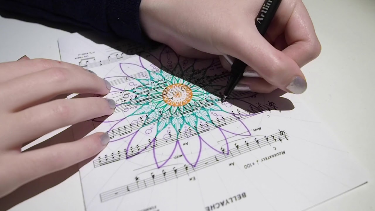 'Bellyache' | Sheet Music Drawing - YouTube