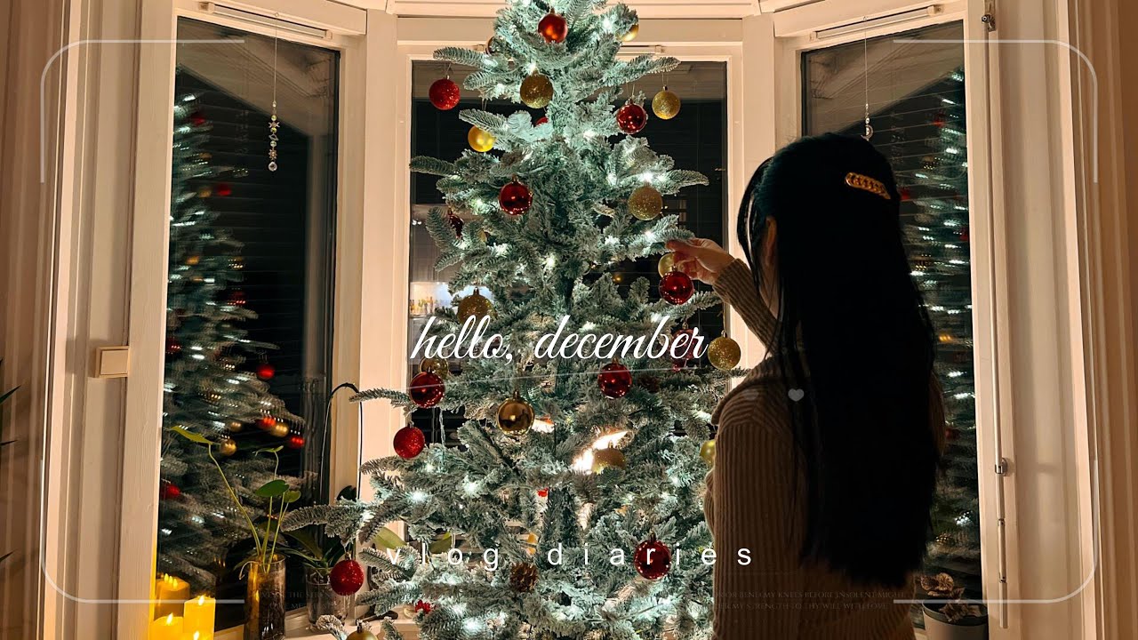 Hello, December | Preparing for Christmas | cozy winter vibes - YouTube