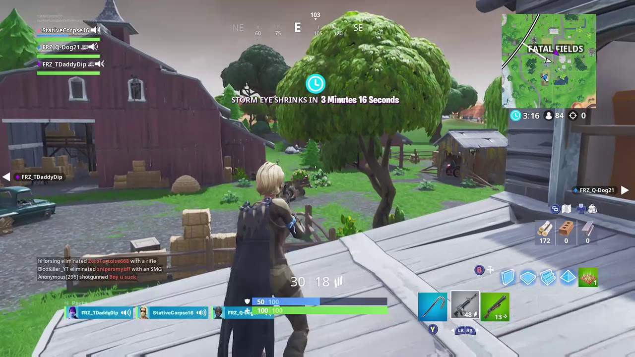 Squad wipe hunting rifle and stink - YouTube