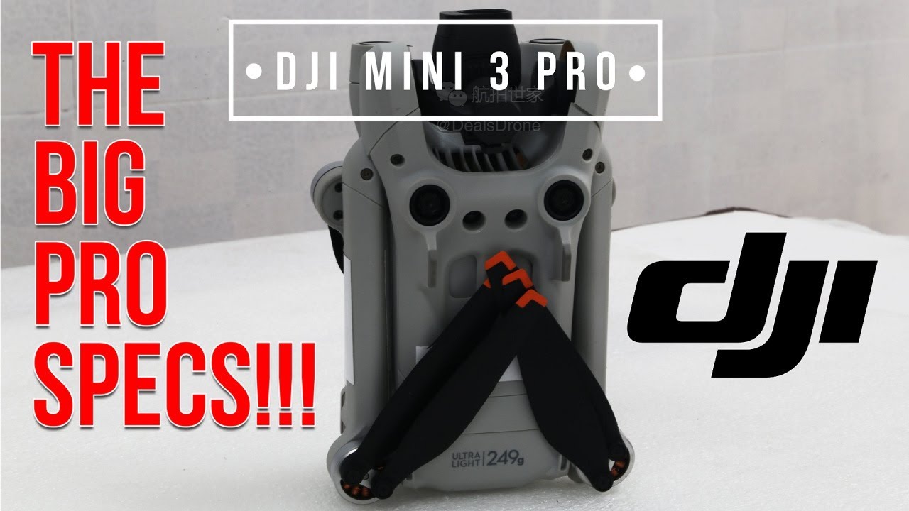 DJI Mini 3 Pro | BIG PRO specs!! - YouTube