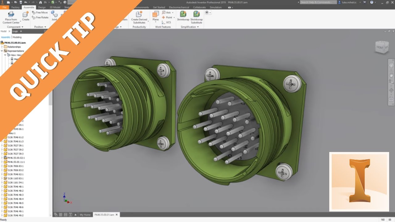 Quick Tip: 5 Reasons to Use Views in Inventor - YouTube