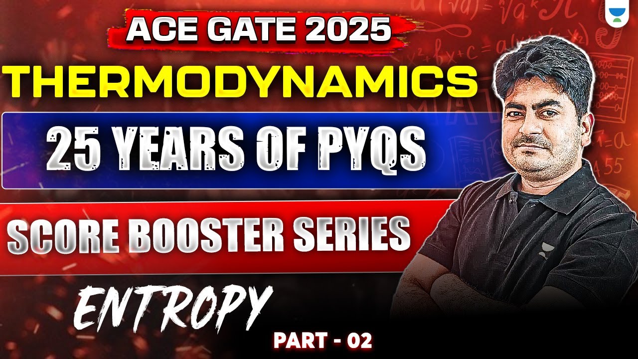 Ace GATE 2025 Thermodynamics | 25 Years of PYQs Score Booster Series ...