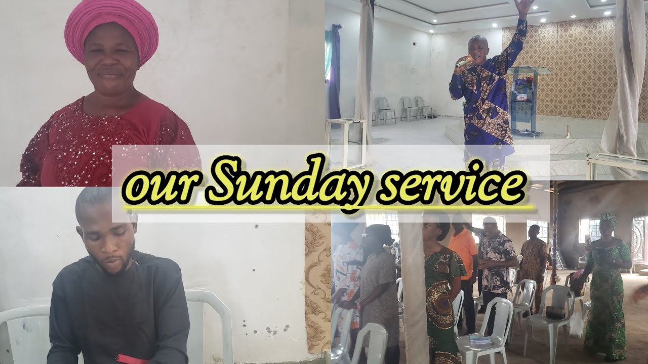 Our Sunday service receive your blessing - YouTube