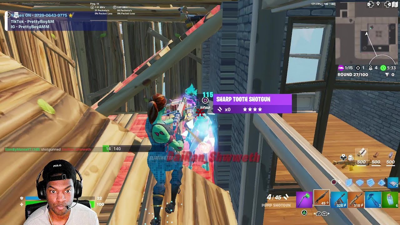 Ghoul Trooper Skin Gameplay In Fortnite - YouTube