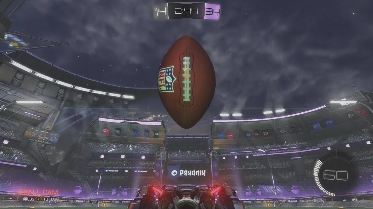 Rocket League NFL Gridiron - Best of Passing Montage - YouTube