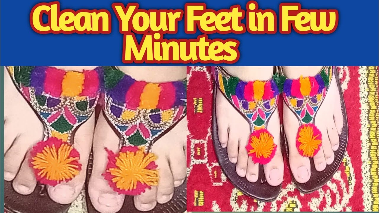 Pedicure || kids foot cleaning at home 🦶 #terebin - YouTube