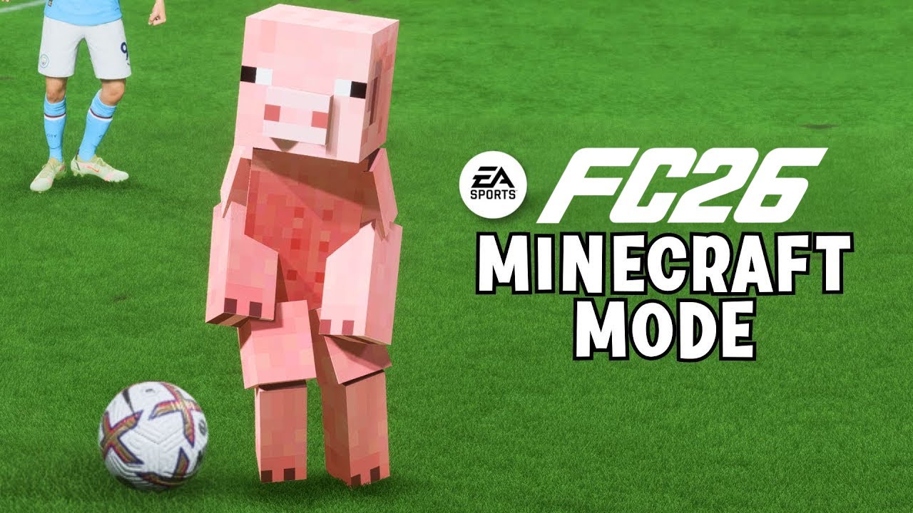 I added Minecraft in FC 26 - YouTube