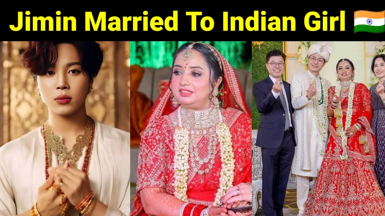 Jimin Married Indian Girl Shivangi 🇮🇳 - YouTube