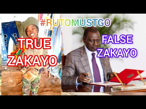 "Mimi ndio the true Zakayo na Ruto lazima ashuke "Stephen Bingi. - YouTube