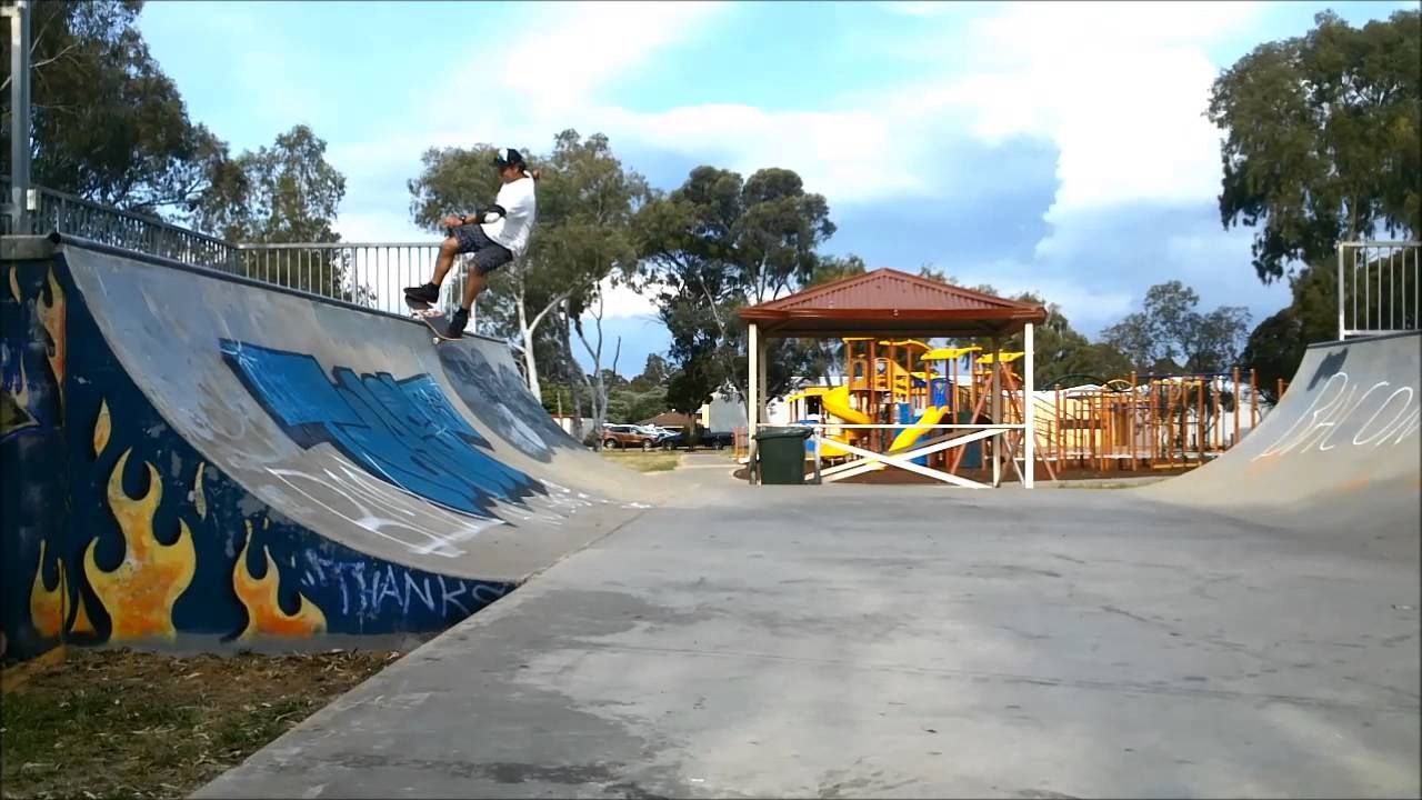 Luke Capel skatepark 2015 - YouTube