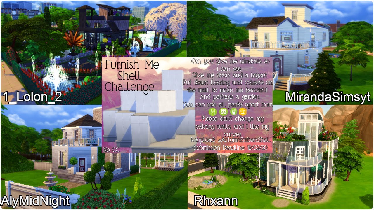 Looking at your Creations With My Shell Build Challenge - The Sims 4 ...