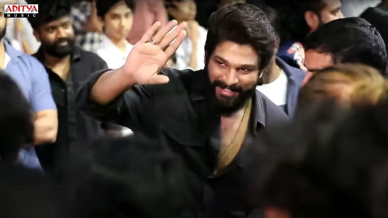 Icon Star Allu Arjun Block Buster Entry | Arya 20 Years Celebrations ...