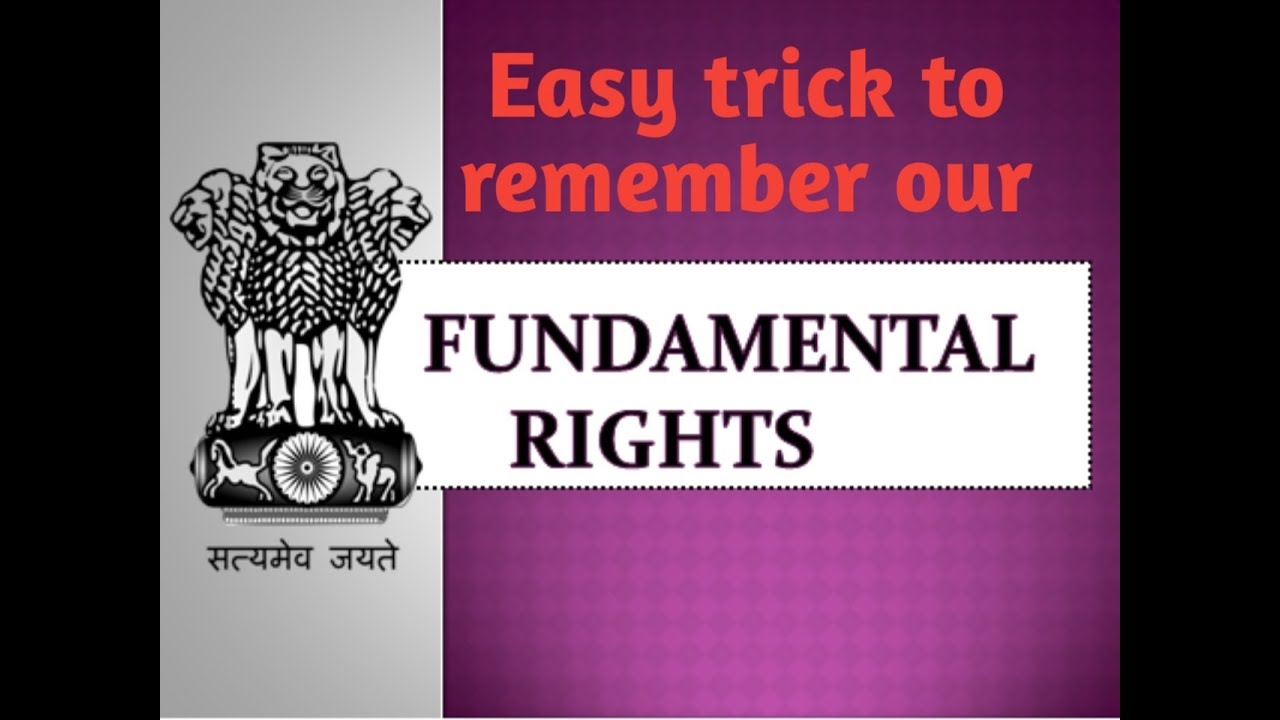 Fundamental Rights||Easy Trick to remember our Fundamental Rights - YouTube
