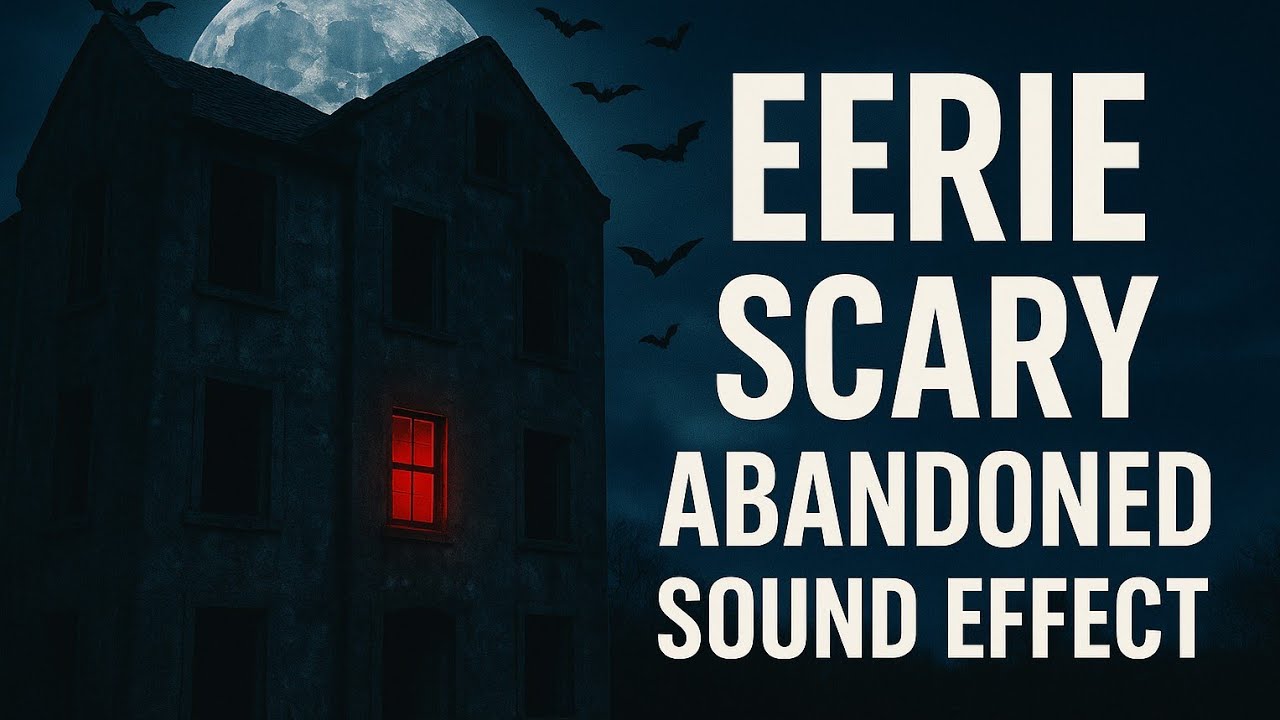 Eerie Scary Abandoned Building - Sound Effect - YouTube