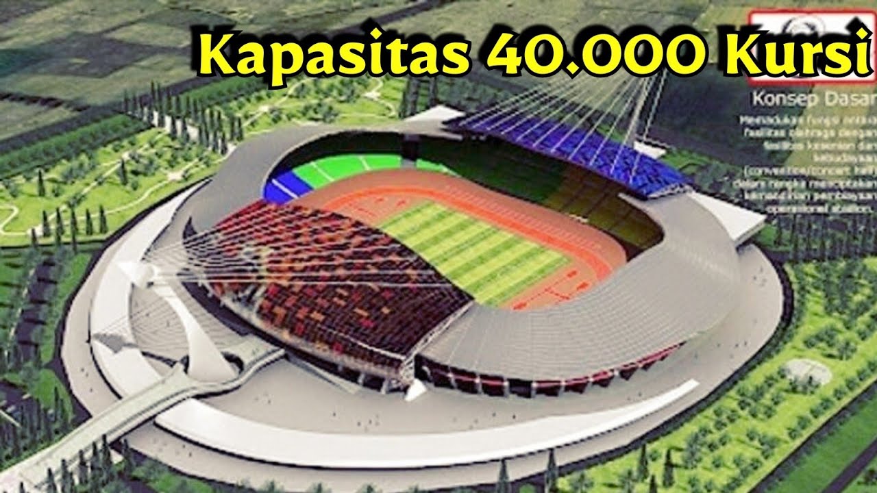MEGAH !!! Dibangun Mirip Stadion Persib Bandung Stadion GBLA, Konsep ...