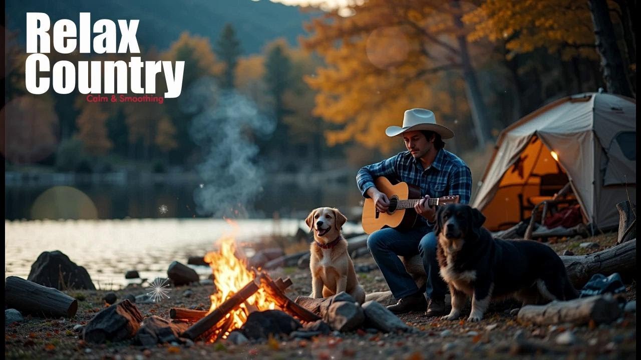 🌾 Fireside Acoustic Escape: Country Calm, Coffee Light, and the Sound ...