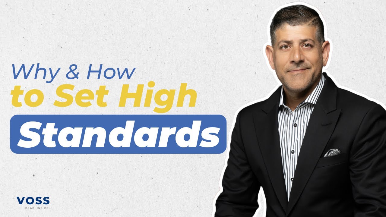 Why & How to Set High Standards - YouTube