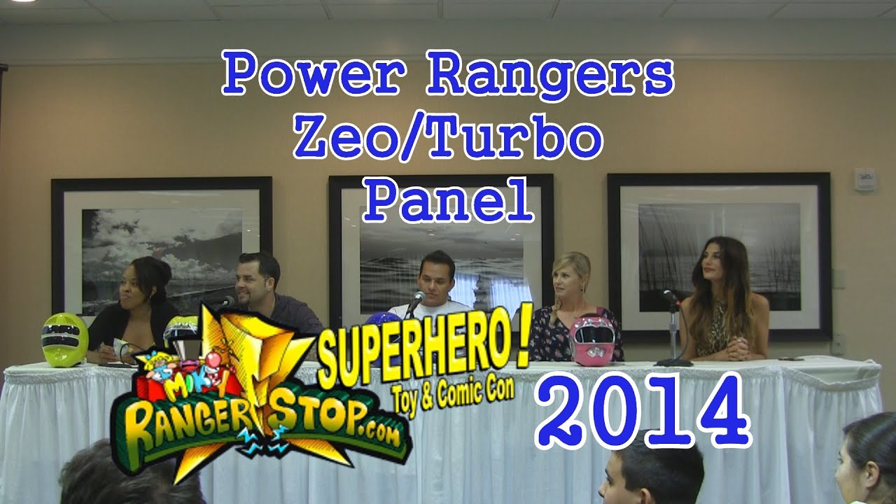 Power Rangers Zeo/Turbo Panel - RangerStop 2014 - Steve Cardenas ...