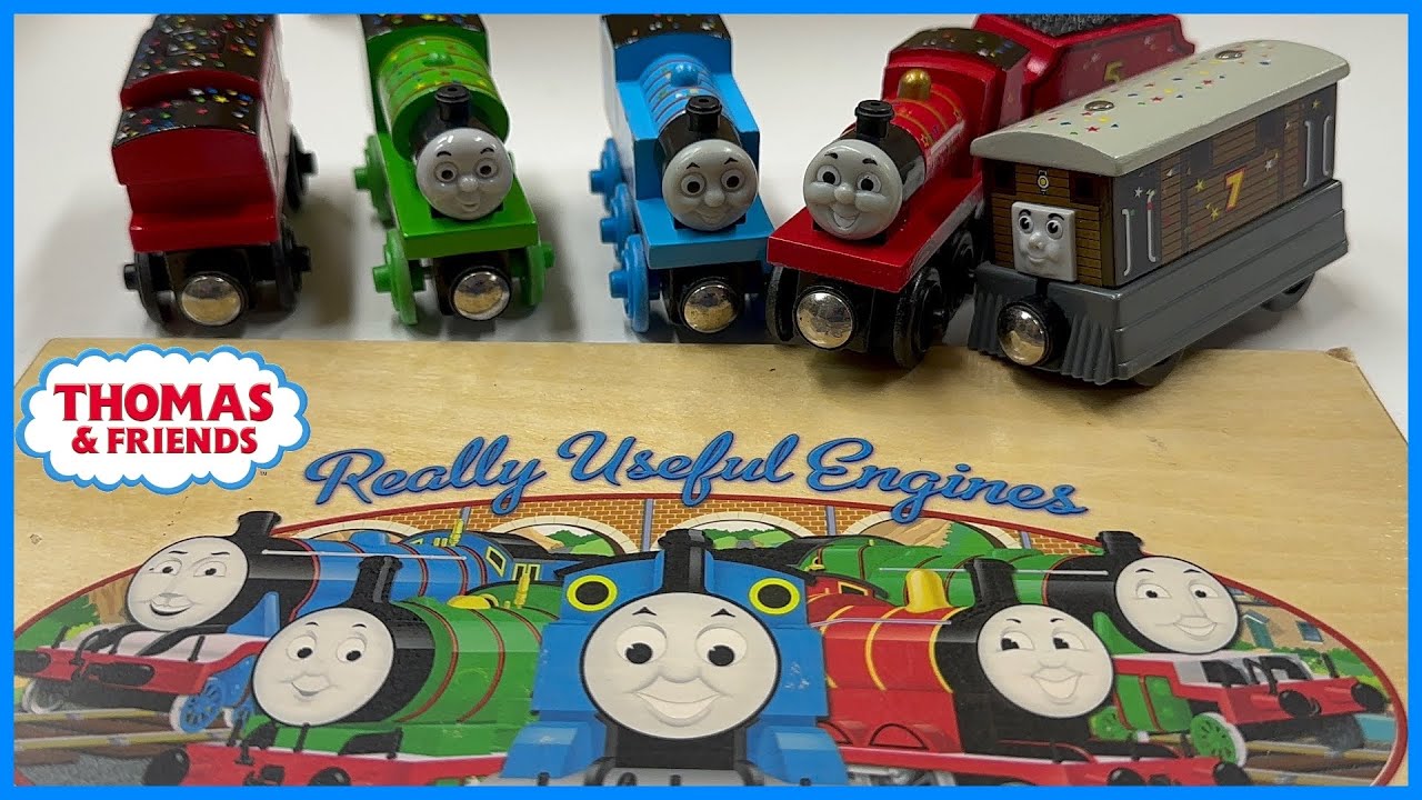 Thomas & Friends 65th Anniversary Wooden Railway Celebration Set - plus ...