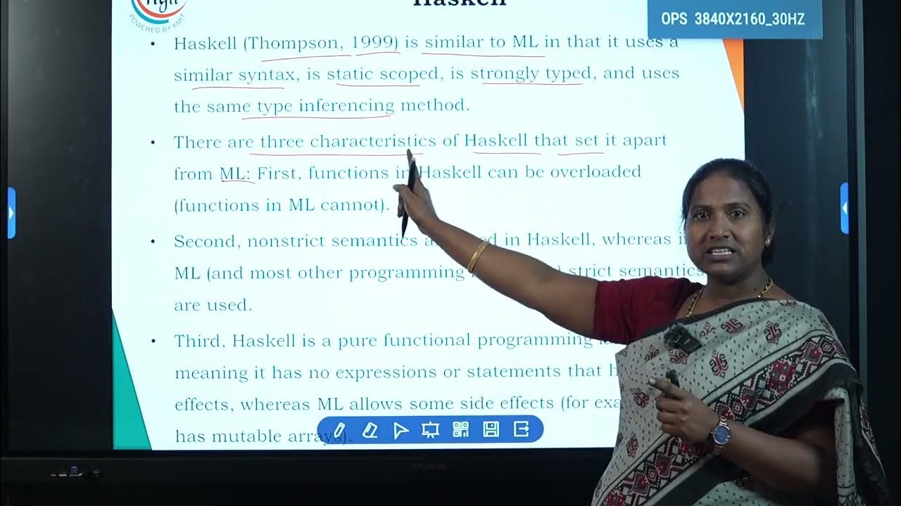 5.5 Functional Programming Language Haskell - YouTube