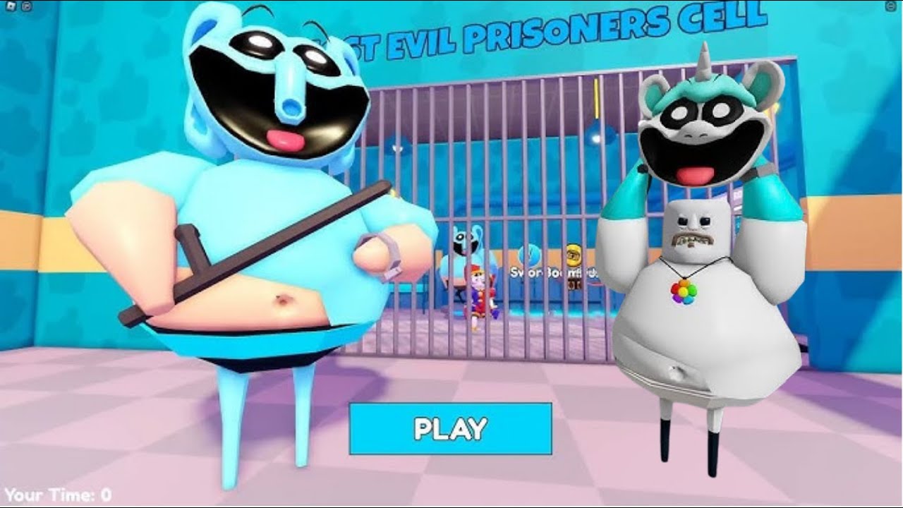 BUBBA VS CRAFTY CORN BARRY'S PRISON RUN | SCARY OBBY | ROBLOX #roblox # ...