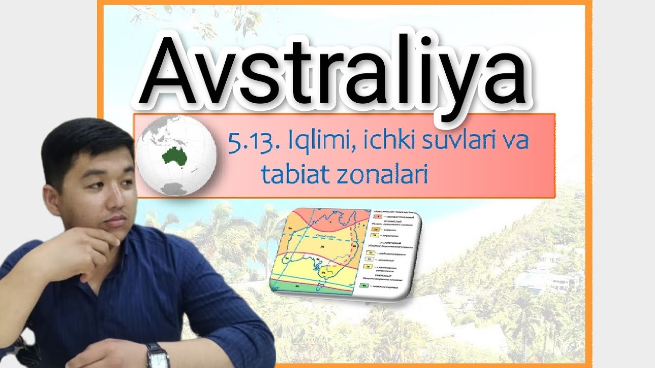 Avstraliya materigi iqlimi, ichki suvlari va tabiat zonalari.Avstraliya ...