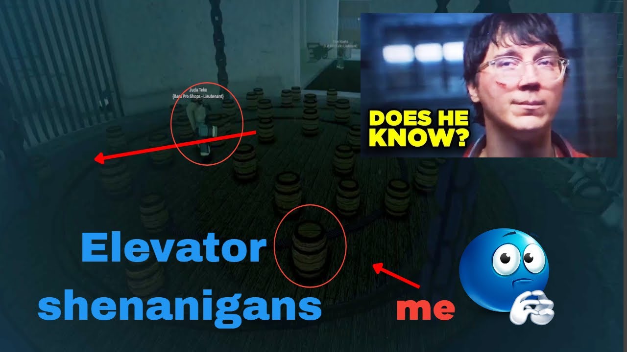 Trolling on the depths elevator in deepwoken (gone wrong) - YouTube