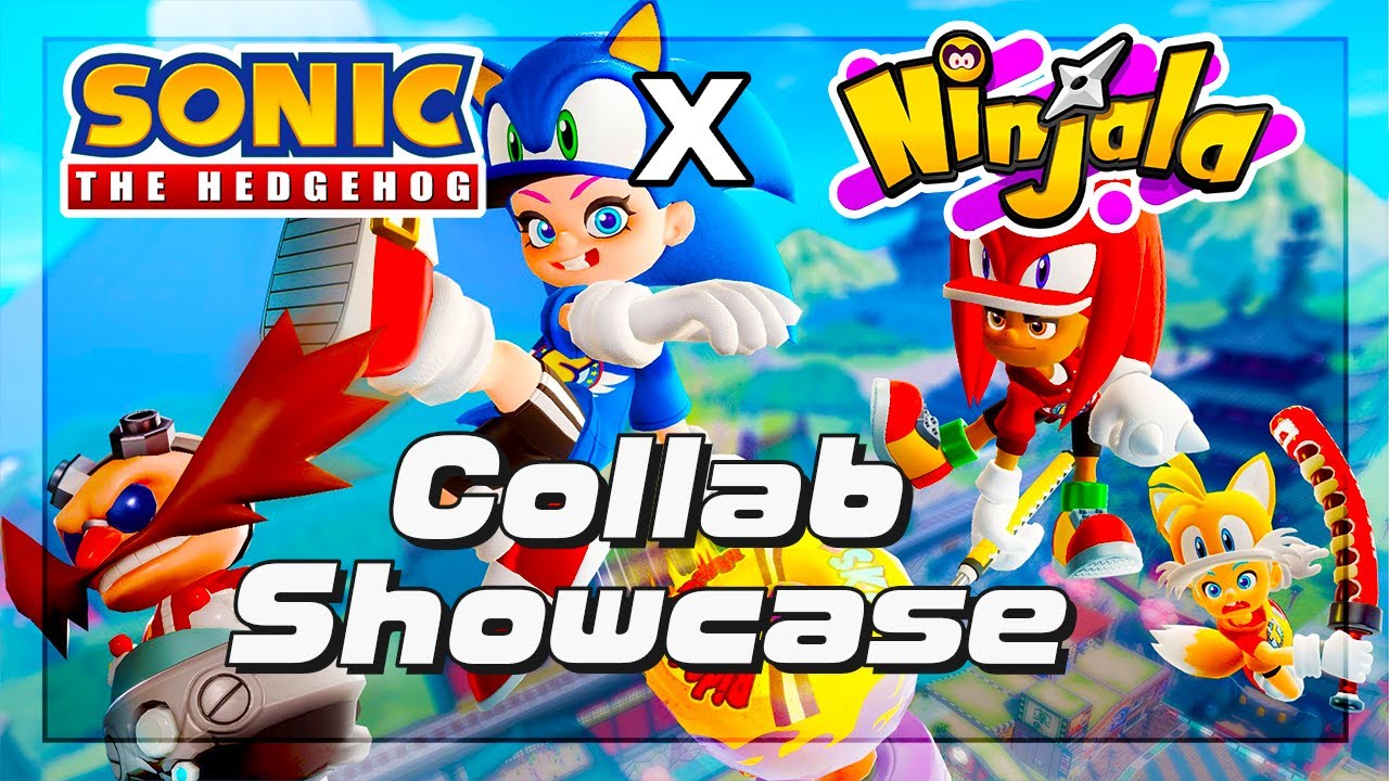 NINJALA x SONIC THE HEDGEHOG - Collab Items and Outfits Showcase - YouTube