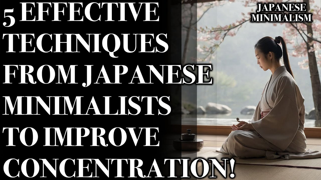 The Japanese Minimalist Way to Boost Your Focus – 5 Tricks That Work ...