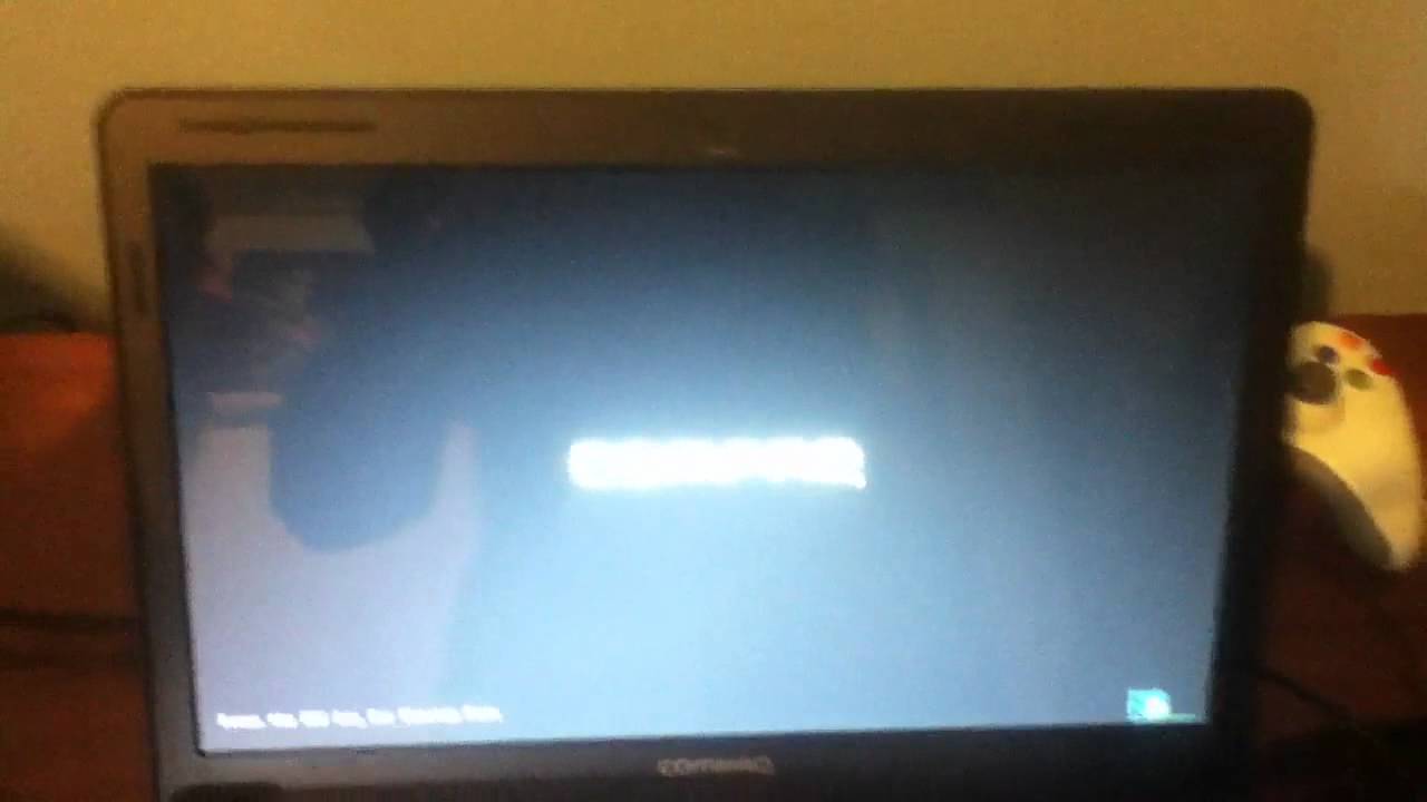 HP Compaq Presario Laptop Problem - YouTube