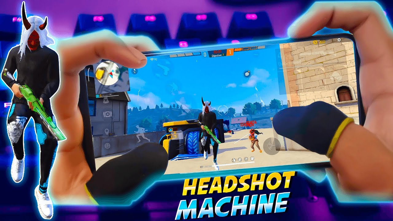 HEADSHOT MACHINE😱 IPHONE XR⚡️POCO F3📲 SETTINGS ⚙️ HUD + SENSI + DPI ...
