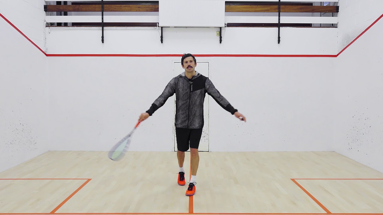 Squash tips: 2 wall working boast tactics with Jethro Binns - YouTube