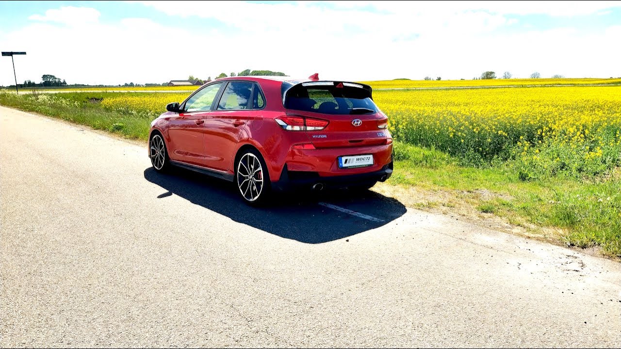 The Red Hyundai i30N 4K UHD - YouTube