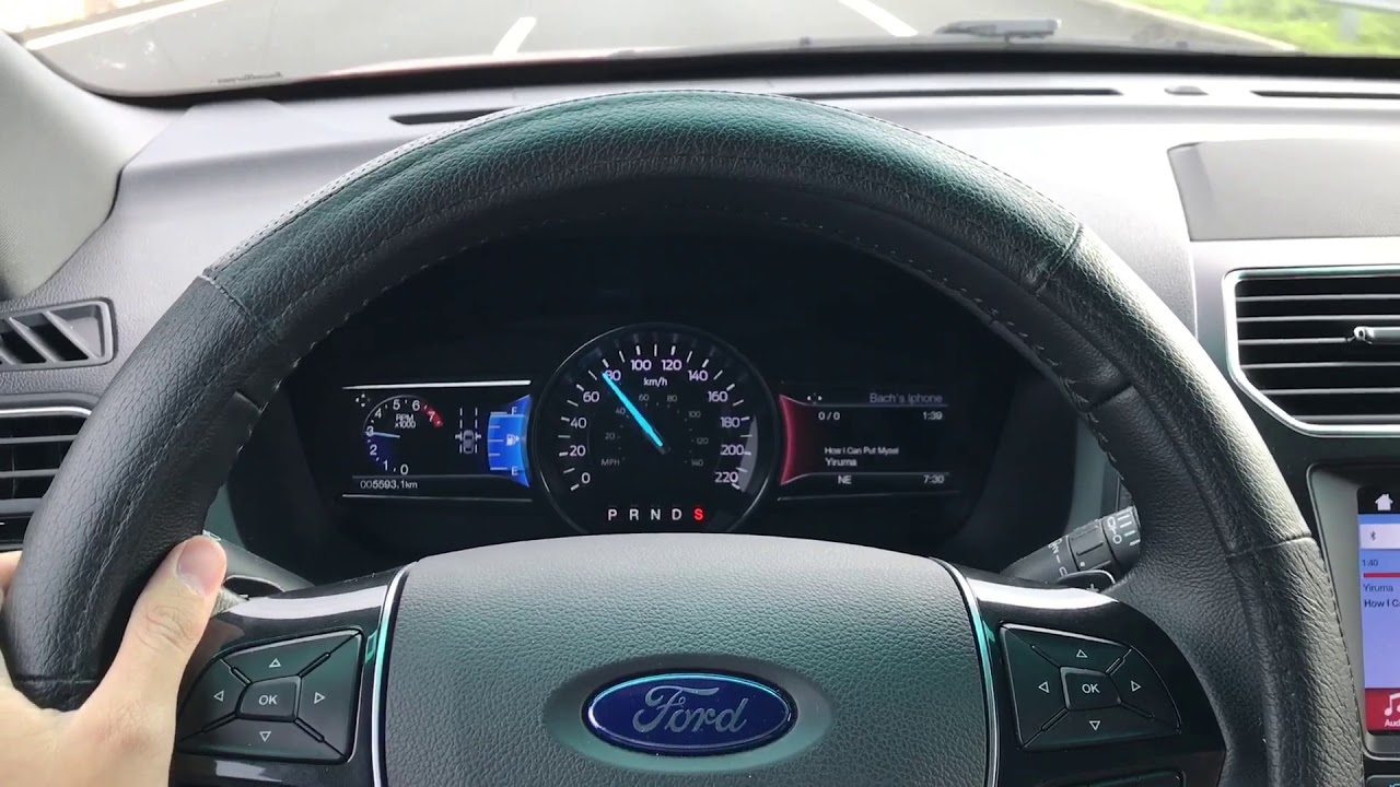 Test hệ thống giữ làn đường Lane Keeping Assist trên Ford Explorer ...