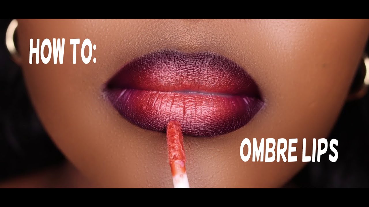 HOW TO: OMBRE LIP TUTORIAL - YouTube