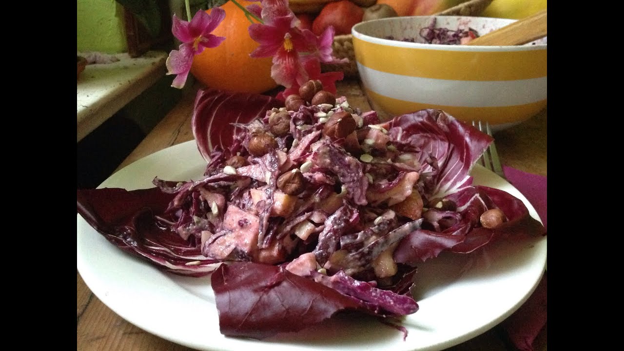 Asian Red Cabbage ~ Live Entrée - YouTube