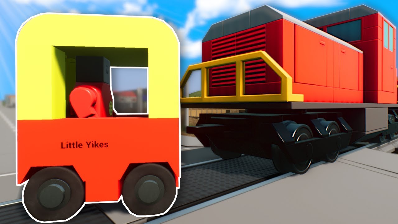 CAN A LITTLE TIKES STOP A TRAIN? - Brick Rigs Multiplayer Gameplay ...
