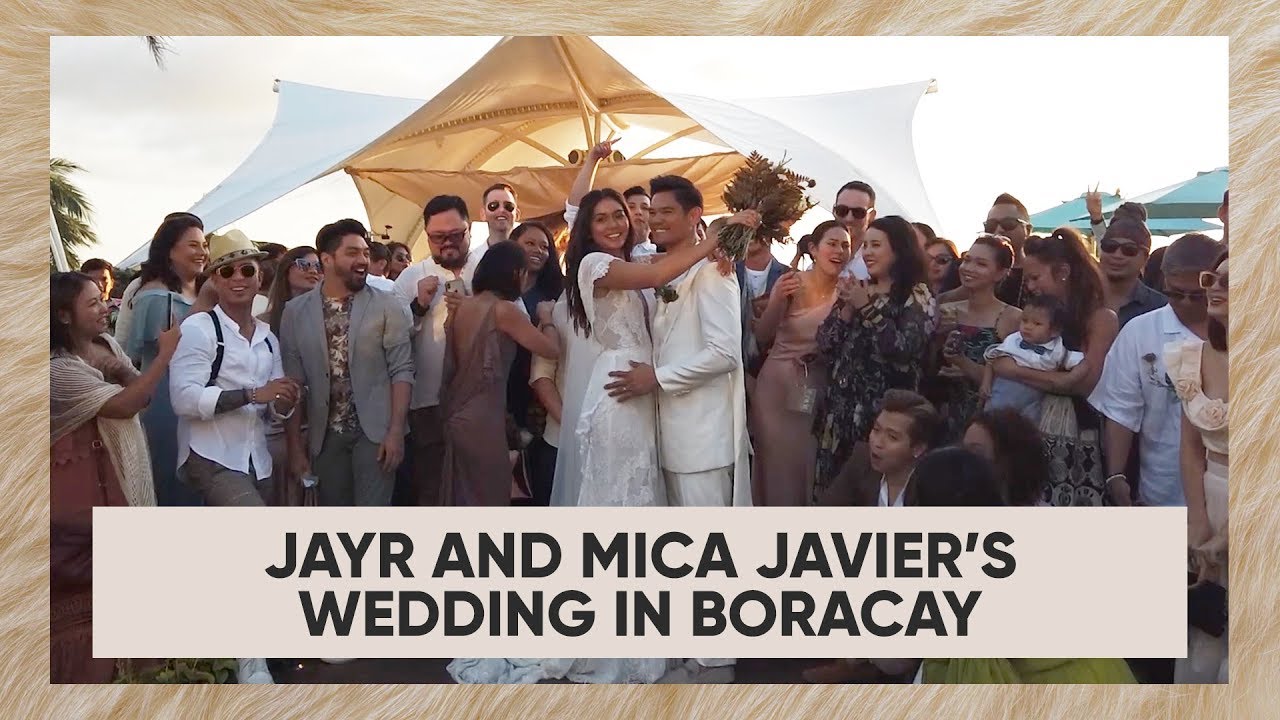 JayR and Mica Javier's Wedding in Boracay | Jing Monis Vlogs - YouTube
