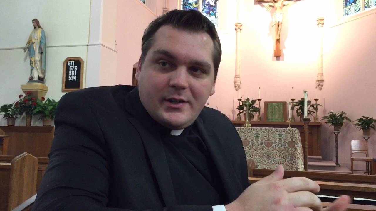 Newly-ordained priest, Father Brett Judkins - YouTube