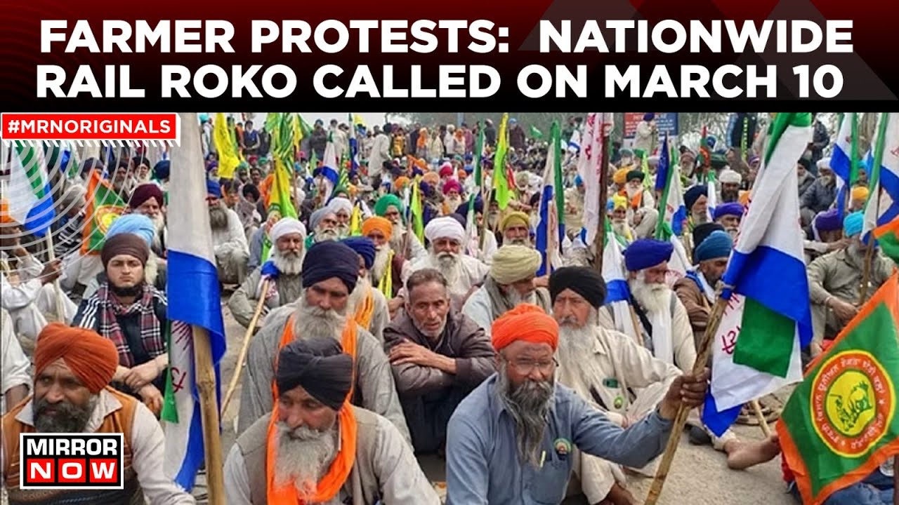 Farmers Protest 2.0: Leaders Call for Nationwide Rail Roko Protest on ...