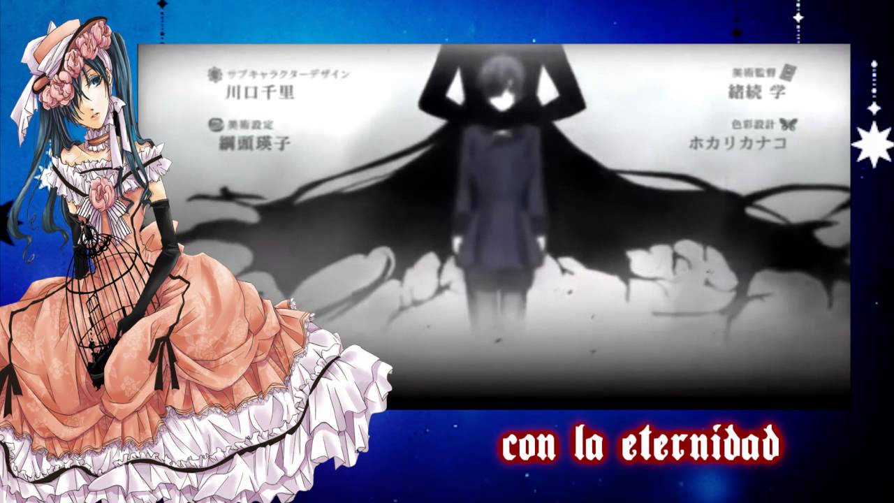 Black Butler Op Fandub「Kuroshitsuji 黒執事 Book of Circus」 - YouTube