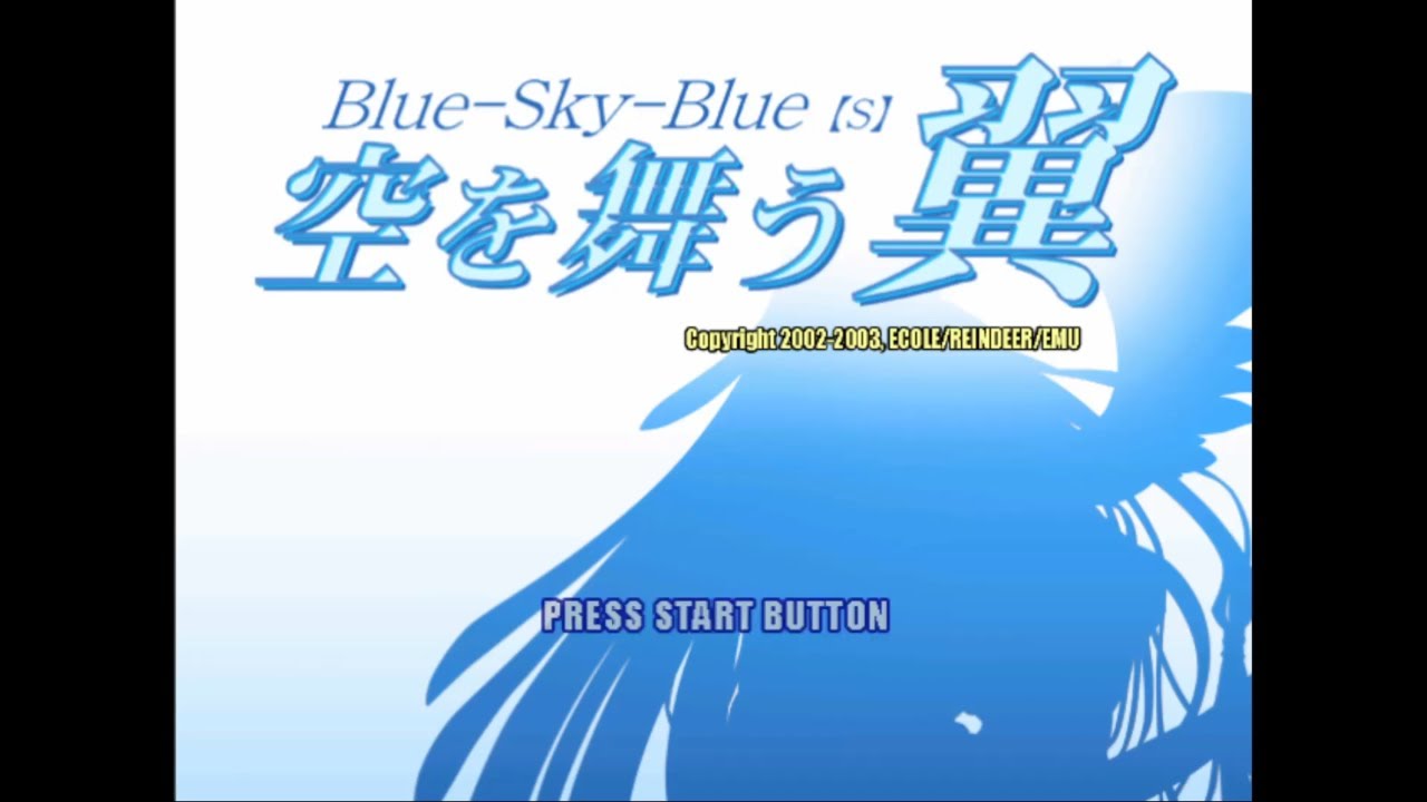 Blue Sky Blue[s] - Sora o Mau Tsubasa - Sega Dreamcast - Intro & Title ...
