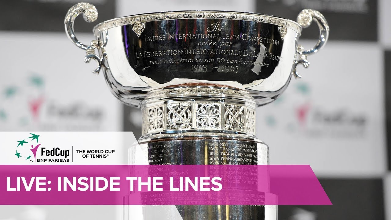 LIVE Fed Cup Show | Inside the Lines | Fed Cup 2019 - YouTube